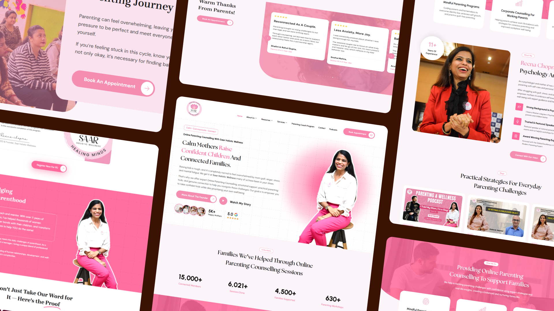 Reena Chopra – Saar Holistic Wellness Website – Tanya Karn